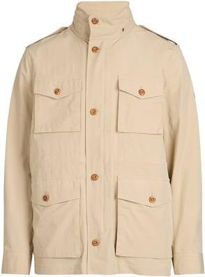 GANT Blouson droit en coton m&eacute;lang&eacute;