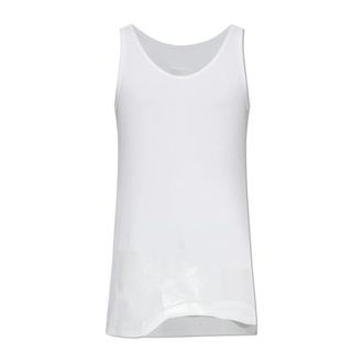 Maison Margiela Asymmetrisches Top - - Tops - Herren - Wei&szlig; - M