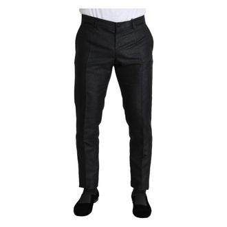 Dolce & Gabbana Suit Hosen - - Trousers - Herren - Schwarzk - L
