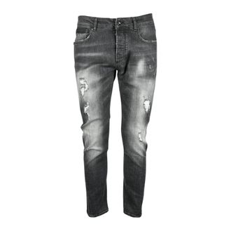 Costume National Moderne Schwarze Jeans f&uuml;r M&auml;nner - - Jeans - Herren - Schwarzk - W31