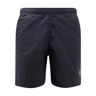 Stone Island Homme, Maillots de bain, Bleu, Taille: 2XL B100004 Nylon Metal Swim Shorts