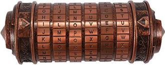 Generic Boîte cadeau rétro pour anniversaire, Saint Valentin, serrure à code Da Vinci