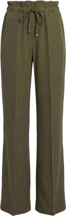 Liu Jo Femme, Pantalons, Vert, Taille: 40 FR Drawstring Pantalons