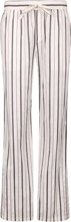 Dolce & Gabbana Homme, Pantalons, Multicolore, Taille: L Pantalon en popeline ray&eacute;e