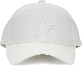 Golden Goose Femme, Accessoires, Blanc, Taille: S/M Casquette de baseball en coton
