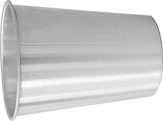 BESPORTBLE Wiederverwendbarer Blumenk&uuml;bel aus Aluminium Mittelgro&szlig;er Blumenhalter mit Gro&szlig;er Kapazit&auml;t f&uuml;r Wohn und Gesch&auml;ftsr&auml;ume Verschlei&szlig;fest und Formstabil