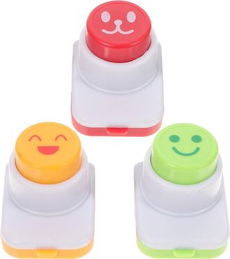 Aboofan Bento Zubeh&ouml;r Reisball Form 3-Teiliges Silikon Onigiri Set Mit L&auml;chelndem Gesicht Nori Stanzer F&uuml;r Diy Sushi