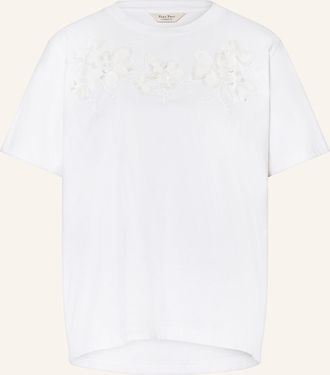 Part Two T-Shirt Nahidpw Mit Pailletten Und Schmuckperlen weiss