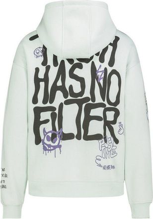 Sublevel Kapuzenpullover Herren Kapuzenpullover mit Print Allover bequem Sweater, Kapuzensweatshirt mit K&auml;ngurutasche, mit Kapuze