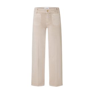 Cambio Cropped Baumwollhose Tess