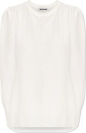 Darkpark Darkpark, Femme, Tops, Beige, Taille: 36 FR Cotton Top