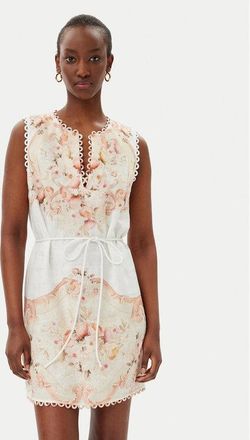 Twin-Set Sommerkleid 251TT2441 Beige Regular Fit