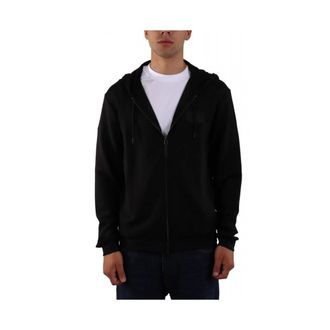 Emporio Armani Train Lux Hoodie - - Sweatshirts & Hoodies - Herren - Schwarzk - M