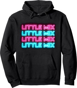 Little Mix Repeated Neon Logo Pullover Hoodie