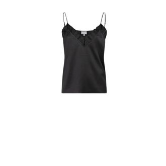 Dante6 Femme, Tops, Noir, Taille: 36 FR Ipso Spitzen-Camisole-Top