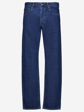 Valentino Mens Jeans Cotton Denim Blue