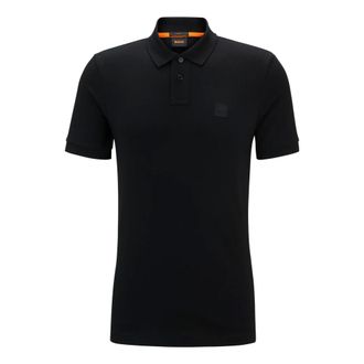 HUGO BOSS Homme, Tops, Noir, Taille: 2XL Polo Orange Slim-Fit