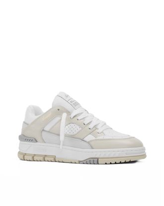 Axel Arigato Mens Sneakers Area Lo Cream-White Trainers Cream/white