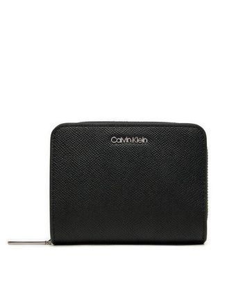 Calvin Klein Geldbörse Ck Must Md Zip Around_Caviar K60K612831 Schwarz