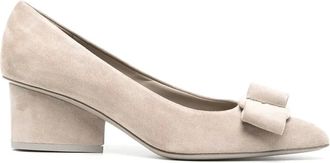 Ferragamo Damen, Schuhe, Grau, 34 1/2 EUGröße