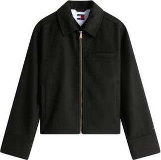 Tommy Hilfiger Veste courte en laine m&eacute;lang&eacute;e