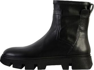 Geox D vilde Bottes de Cheville, Noir, 36 EU