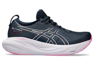Asics Asics Gel-Nimbus 25 Running Femme, Bleu fran&ccedil;ais/Lilas, 5.5 Wide