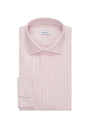 Seidensticker Herren Business Hemd - Regular Fit - Soft - Kent-Kragen - Langarm - 100% Leinen