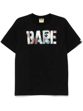 A Bathing Ape t-shirt à imprimé graphique - Noir