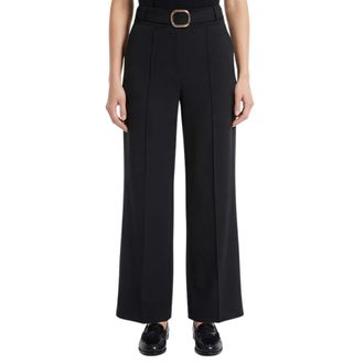 Am&eacute;lie & Am&eacute;lie Londerbucle Broek - - Trousers - Damen - Schwarzk - L