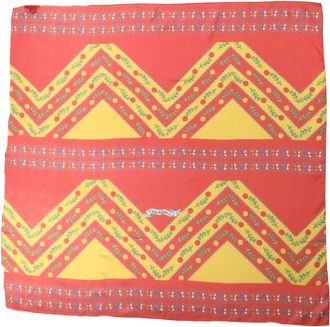 Dolce & Gabbana Silk Geometric Scarf - Multicolor