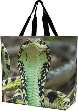 Generic Serpent Cobra Sac Cabas D&eacute;contract&eacute; Tote Bag Imperm&eacute;able Sac Courses Pour Travail Gym Universit&eacute;
