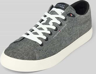 Tommy Hilfiger Low Top Sneaker aus Chambray-Leinen