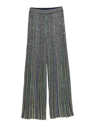 Missoni Pantalons D&eacute;contract&eacute;s - Bleu