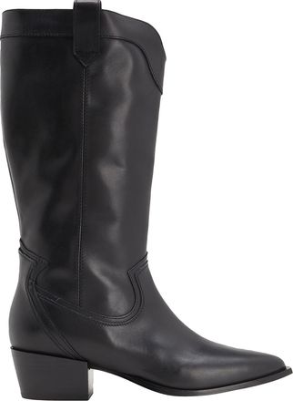 8 by YOOX LEATHER WESTERN BOOT