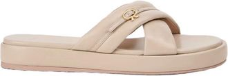 Gianvito Rossi Femme, Chaussures, Beige, Taille: 37 EU Nappa Peach Sandal
