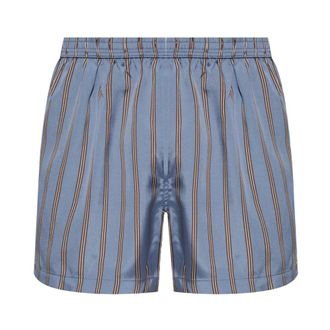 Tom Ford Seiden-Boxershorts - - Underwear - Herren - Blau - XL