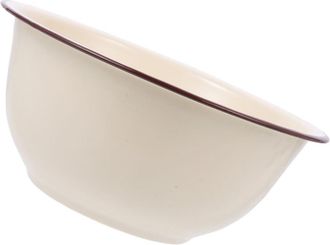 TOPBATHY Emaille Schale Retro Suppenschüssel Haushaltsgeschirr Für Kochen Und Dekoration Mit Glatter Oberfläche Leicht Zu Reinigen Als Obstschale Oder Spülbere