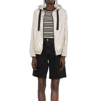 Herno Womens Beige Polyamide Shell Jacket Clothing