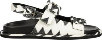 Missoni Femme, Chaussures, Multicolore, Taille: 40 EU Sandales plates Mia