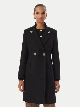 Rinascimento Rinascimento Wollmantel CFC0131076003 Schwarz Regular Fit