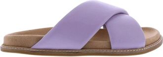 Paris Punk Femme, Chaussures, Violet, Taille: 37 EU Leather Band Slipper