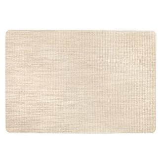 Lacor Lacor - 66886 - Rechteckiges Tischset, 45 x 30 cm, Beige, Aus Hochwertigem PVC, Modernes Und Elegantes Design, Leicht Zu Reinigen Widerstandsf&auml;hig