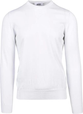 Alpha Studio Pull &agrave; col rond - Homme - Pulls - Blanc - Taille: 2XL