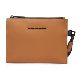 Piquadro Wasserabweisende Clutch - - Bags - Herren - Braun - ONE SIZE