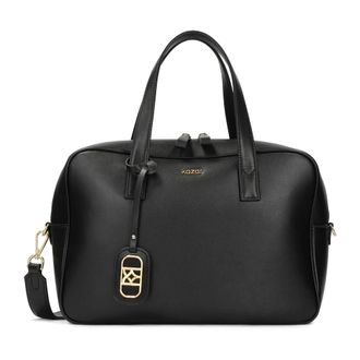 Kazar Lederhandtasche mit geometrischer Form - - Bags - Damen - Schwarzk - ONE SIZE