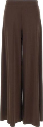 Kaos Kaos, Femme, Pantalons, Brun, Taille: 42 FR Wide Pantalons