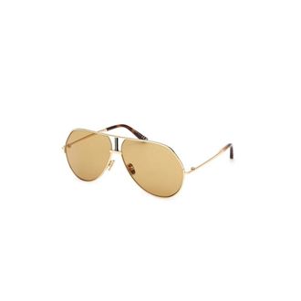 Tom Ford Homme, Accessoires, Jaune, Taille: 63 MM Rickie-02 Lunettes de soleil