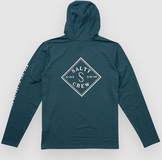 Salty Crew Tippet Hood Tech Longsleeve Lycra hydro
