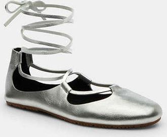 Coach Weicher Ballerina Zum Schn&uuml;ren